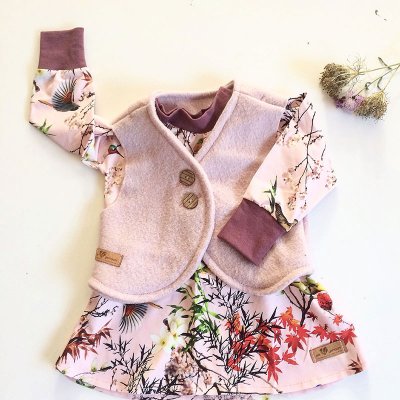 Weste "LASSE", Gr. 110 – 152 - Zierstoff - einfach nähen